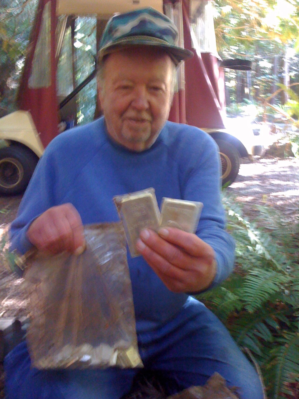 Buried Silver Cache, or Is It?