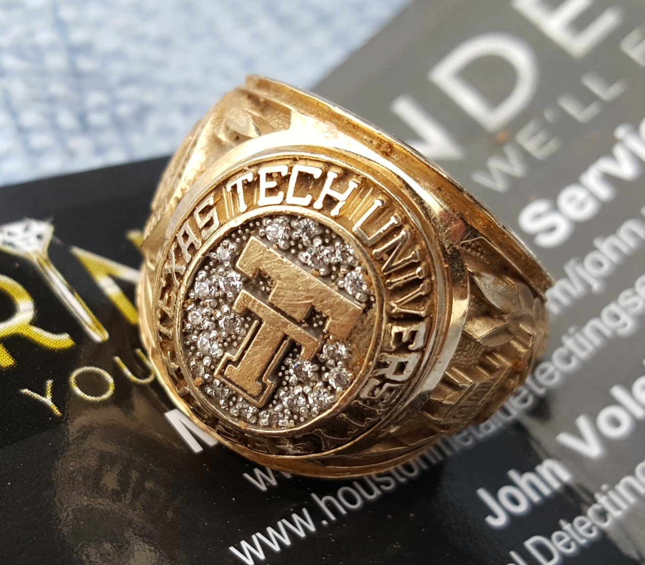 Lost Texas Tech Class Ring Houston (Found)