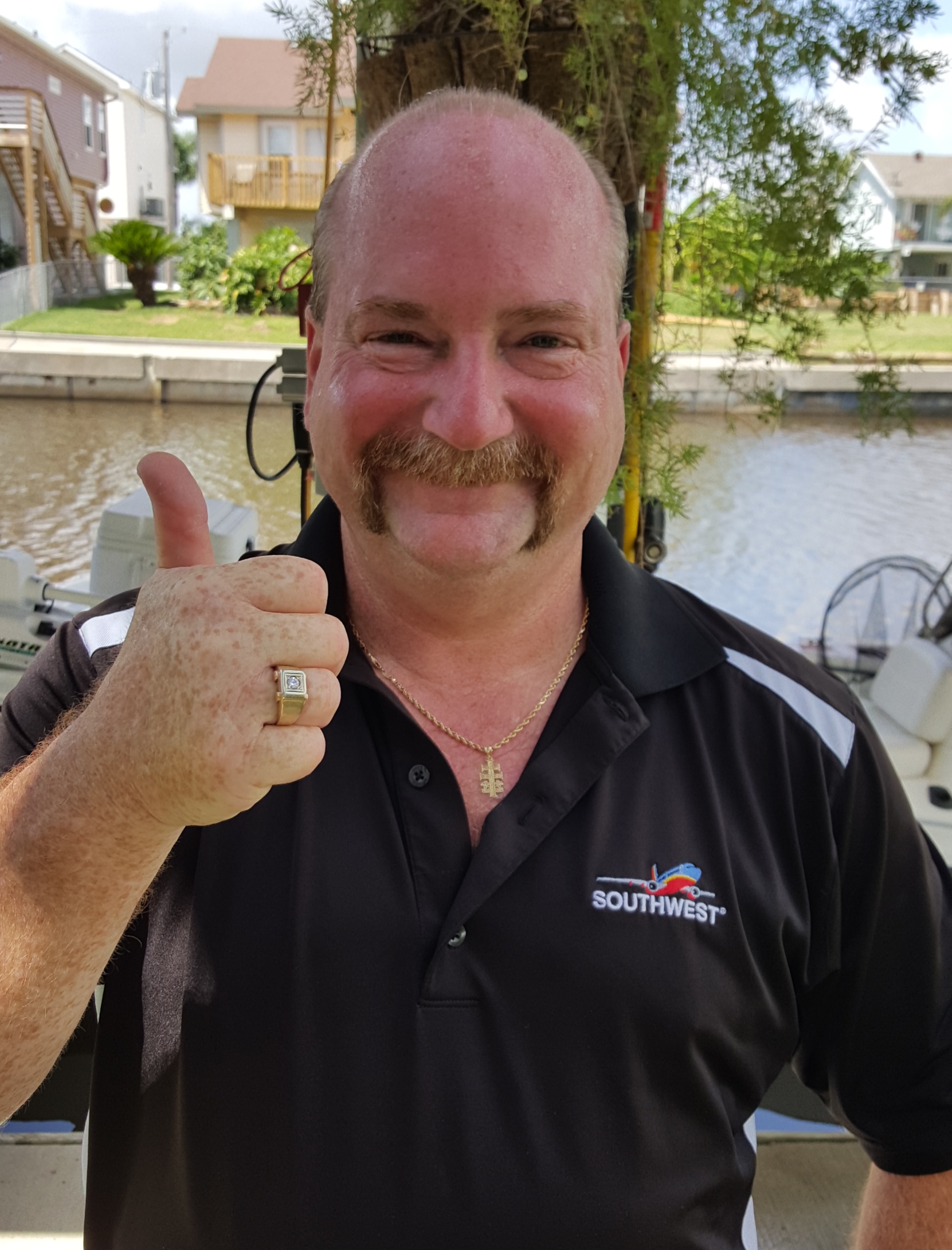 Lost Ring in Water Canal La Marque, Texas (Recovered) by John Volek