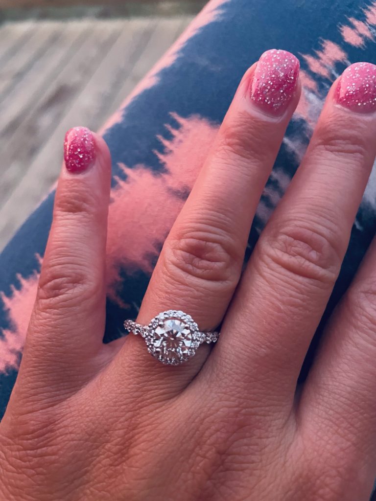 Lost Lady's Diamond Engagement Ring - OBX– Outer Banks, NC – Found