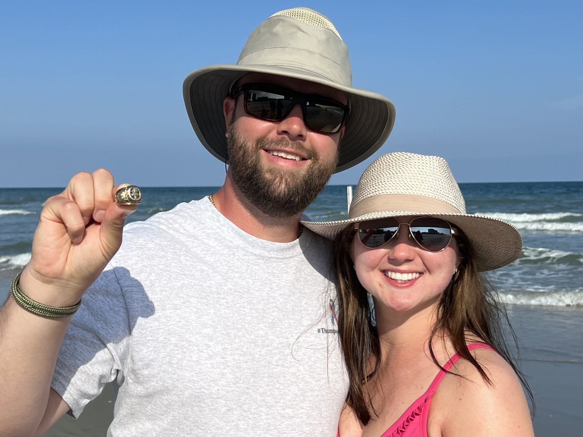 Lost College Ring on Crescent Beach in North Myrtle Beach, SC, Found ...