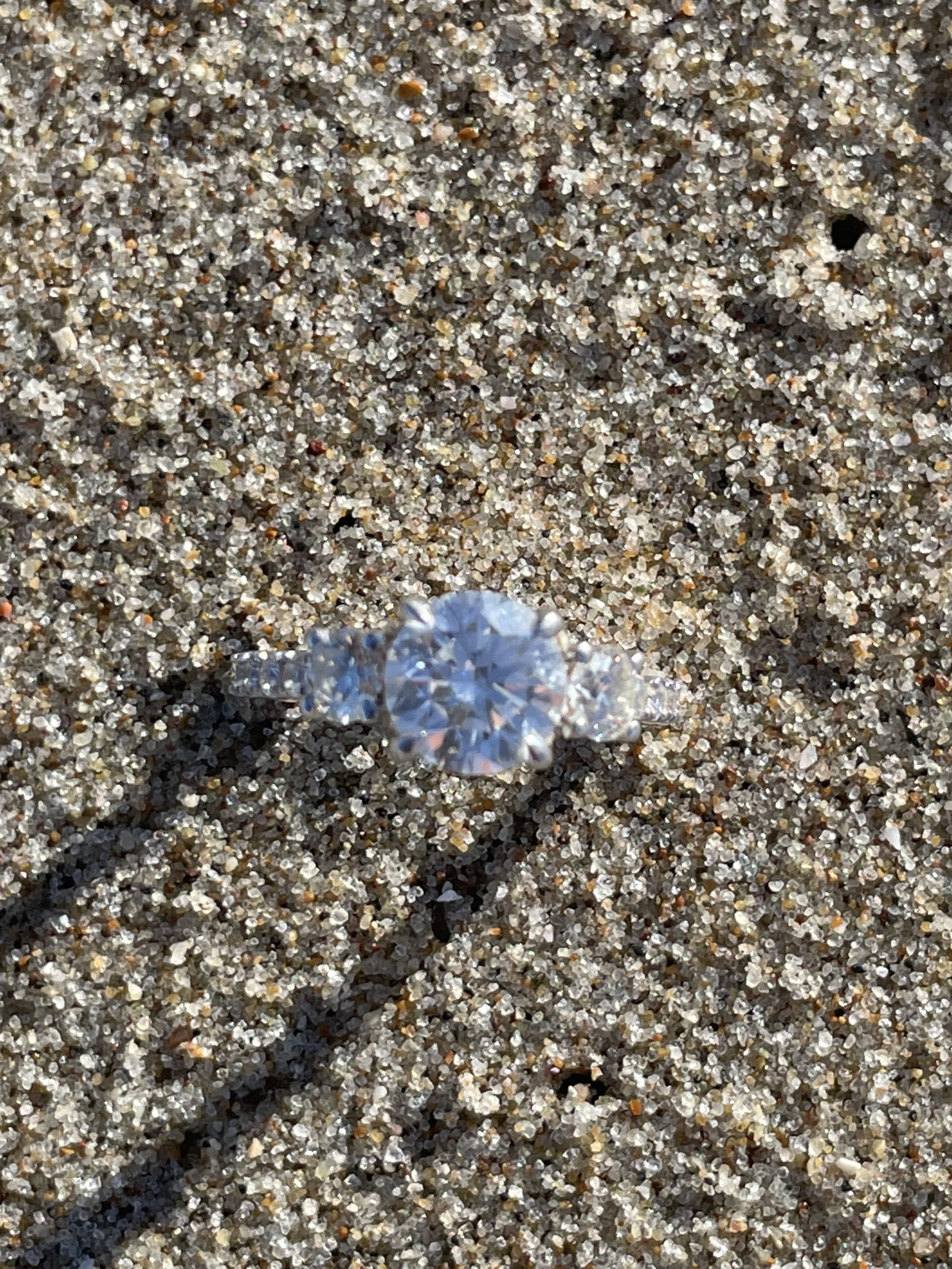 Successful Recovery Mission: Lost Engagement Ring Rescued from Sneaker ...