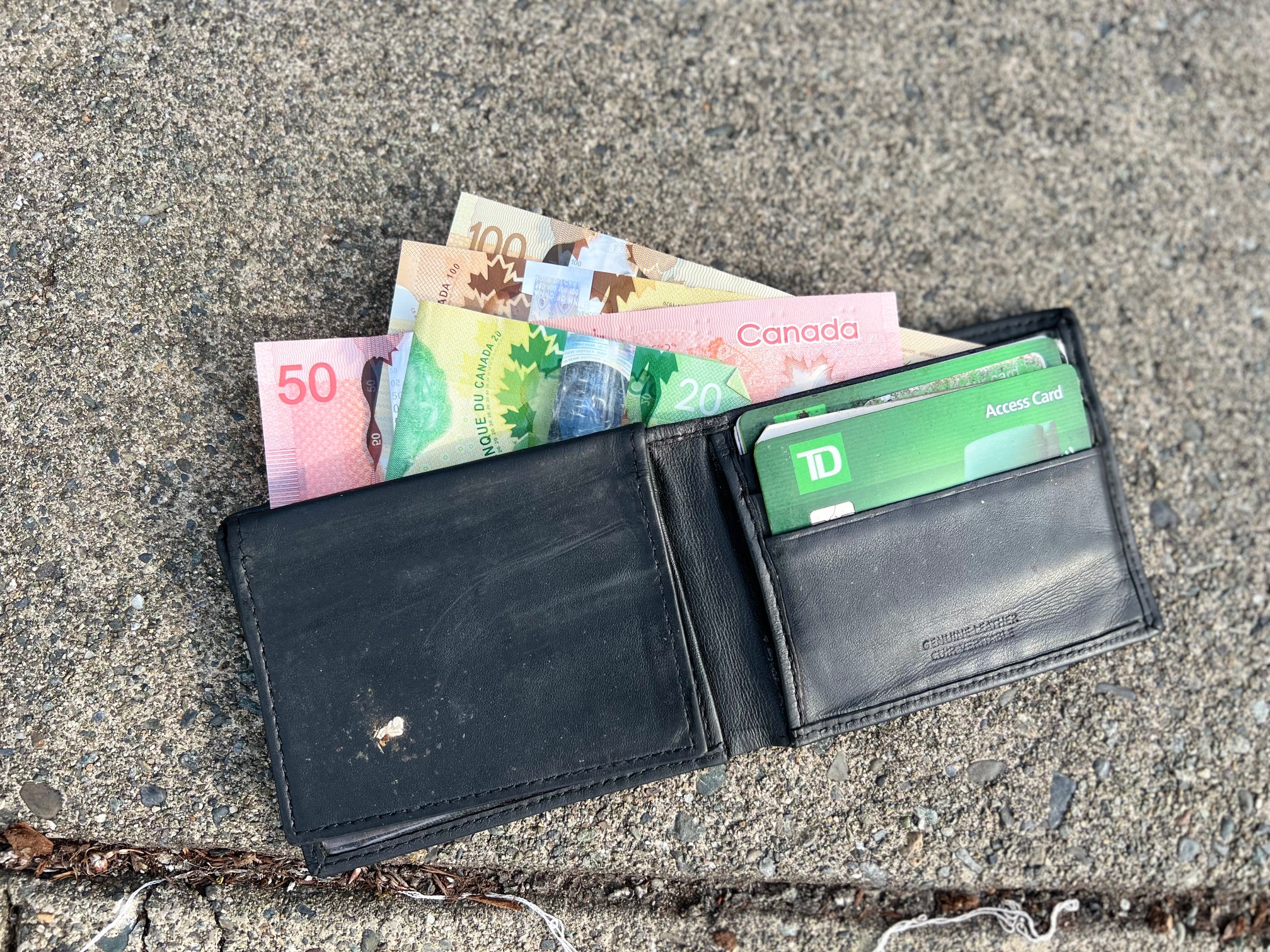 Lost wallet with lots of $$$ found and returned in Burnaby, BC.