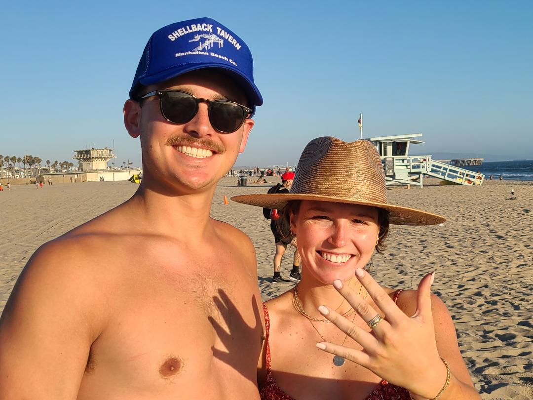 Gold and Diamond and Gold Chain rings lost in the sand at Venice Beach ...