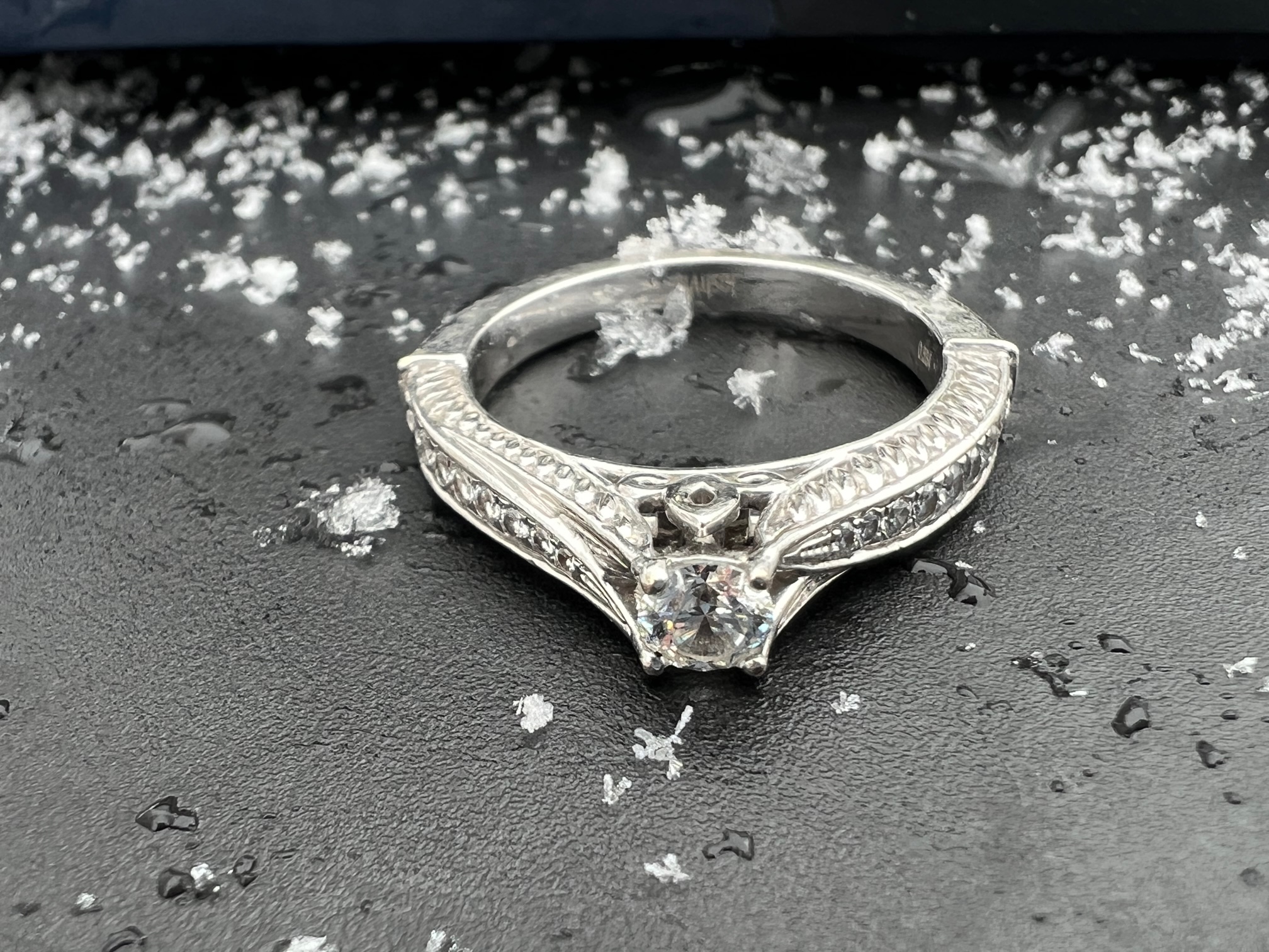 How do you find a lost ring in the snow? Vancouver