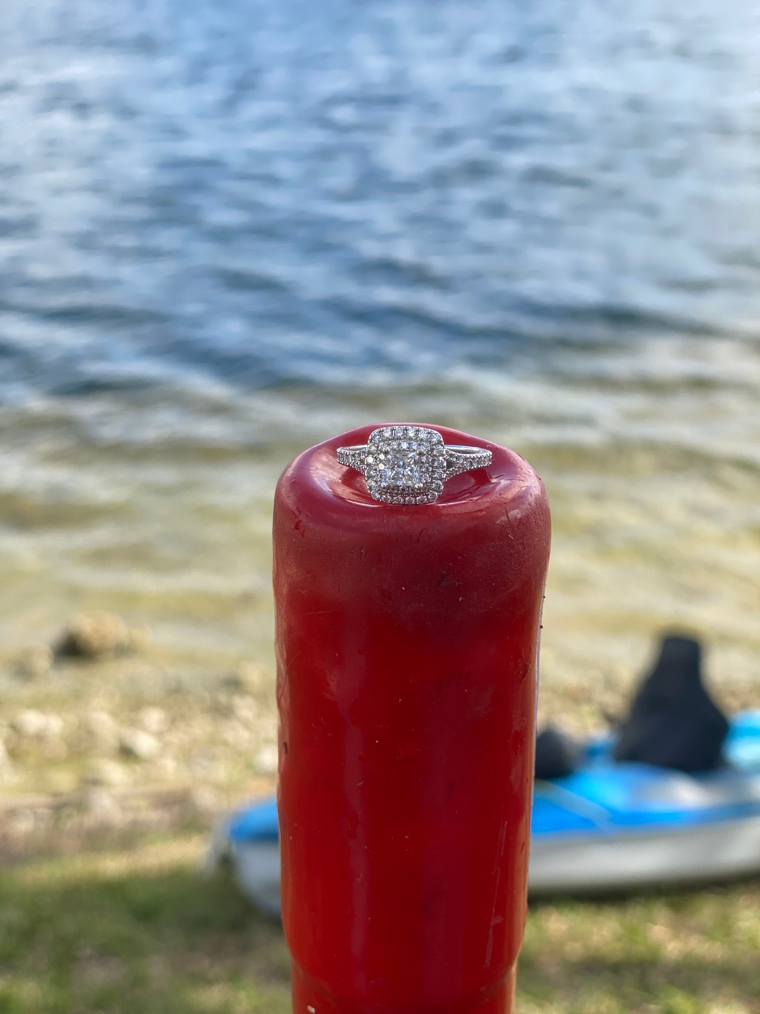 Lost ring in lake (metal detecting service)