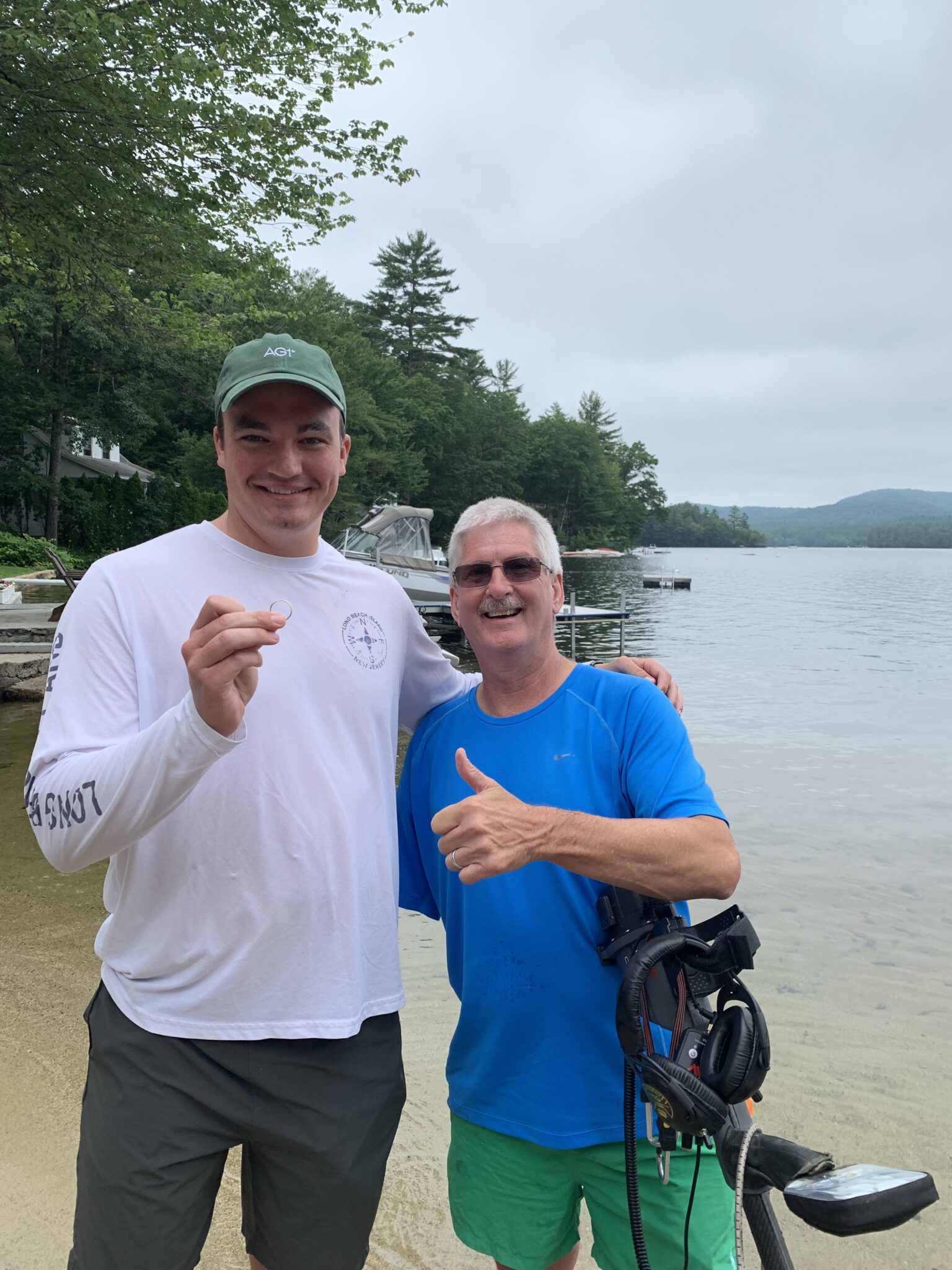 Lost Wedding Ring Found In A Maine Lake With A Metal Detector lost-wedding-ring-found-in-a-maine-lake-with-a-metal-detector