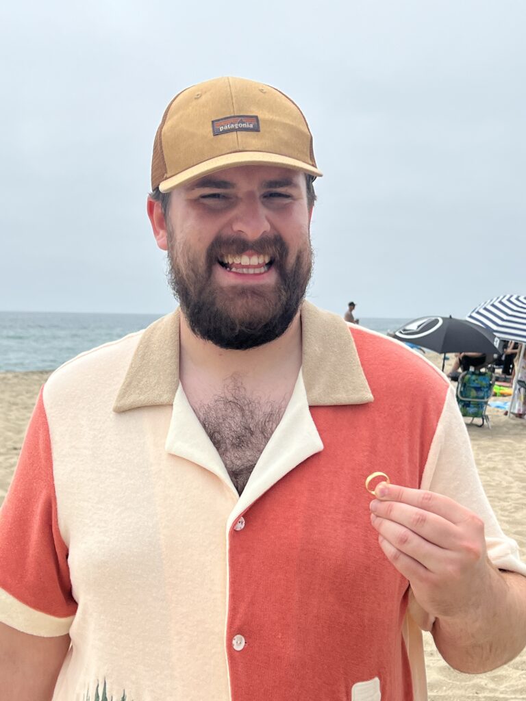 Lost Gold Ring on a Busy Beach Day at Huntington State Beach .. Doesn’t ...