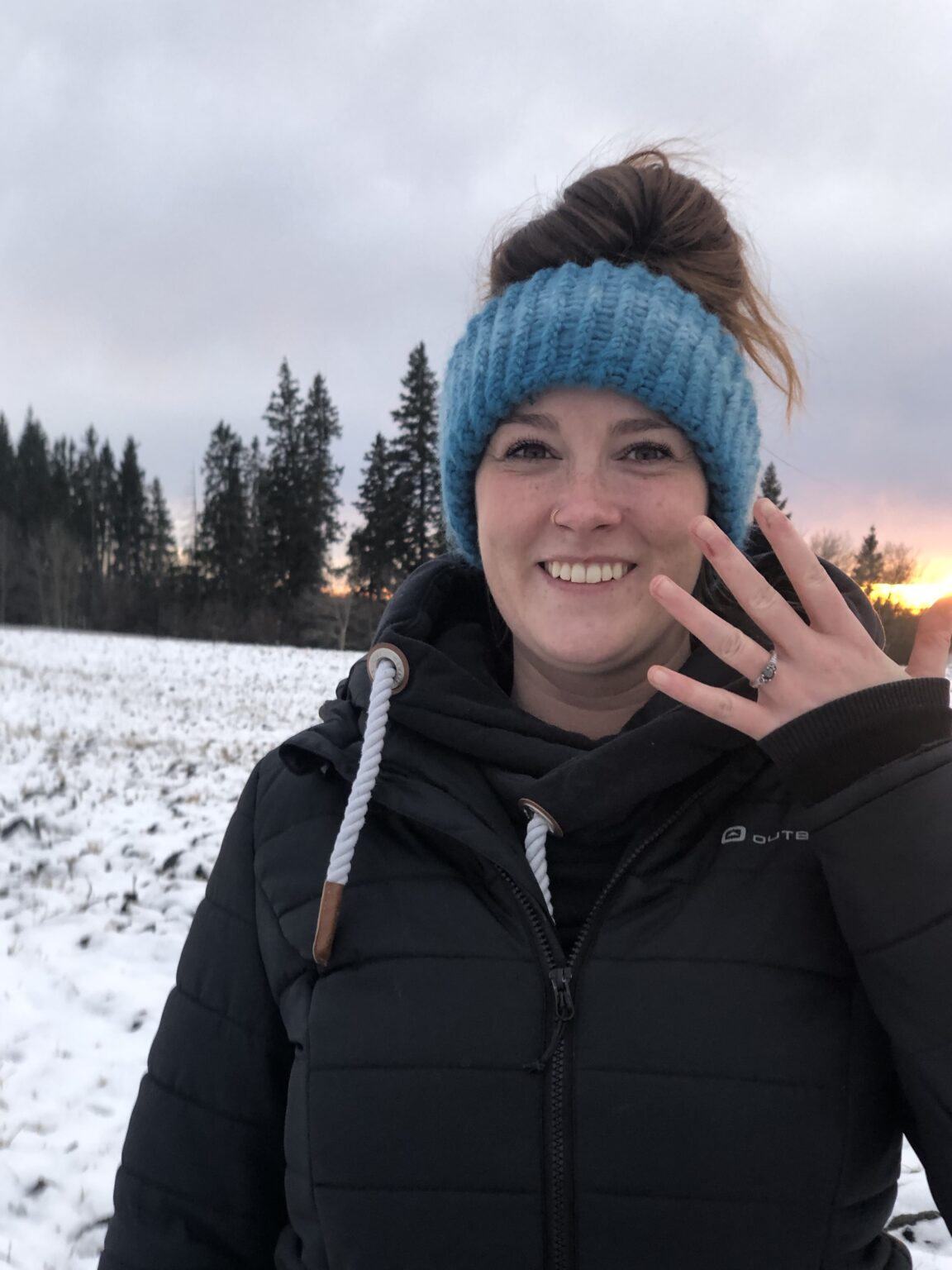 Lost Engagement Ring in Farmers Field, Rolly View, Alberta Canada