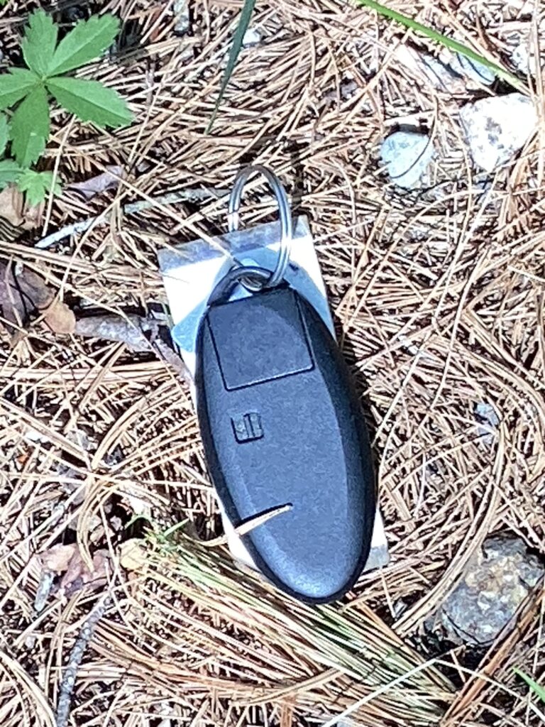 Key Fob Lost In Standish, Maine Found Visually, While Searching With A ...
