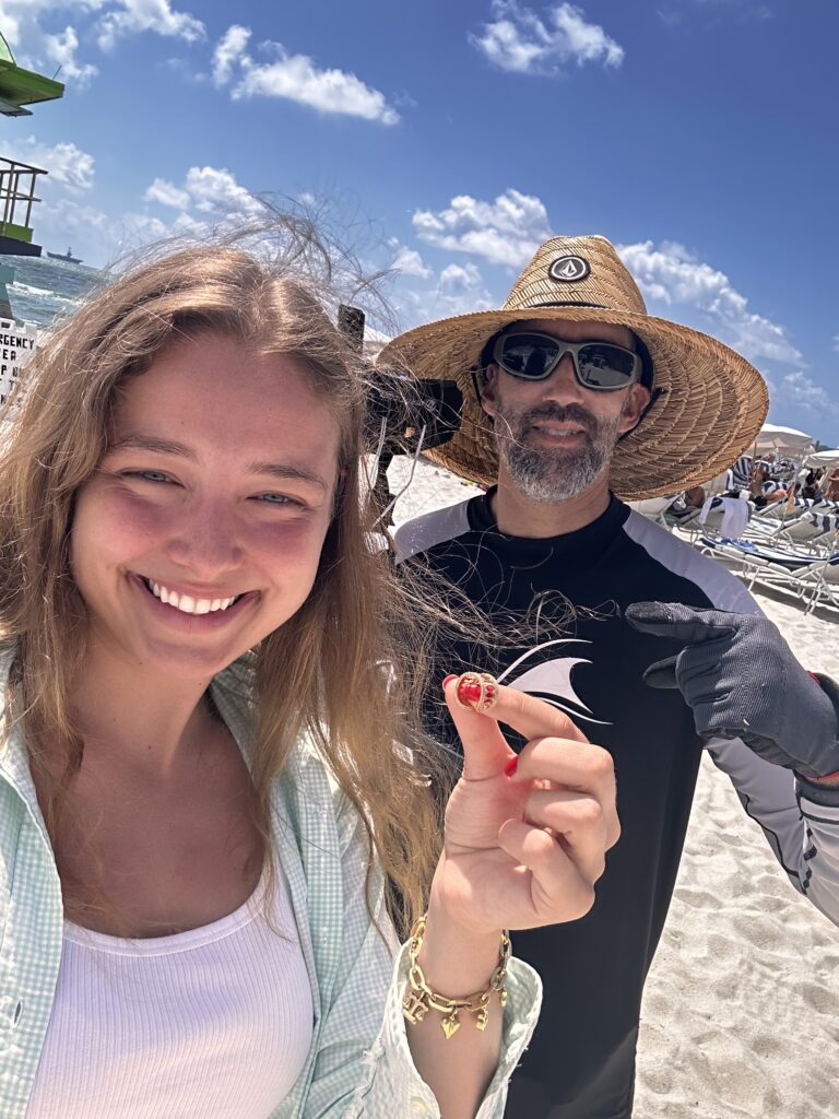 Lost and found rings metal detecting on Miami Beach