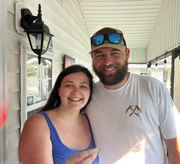 Heirloom Yellow Gold Engagement Ring Lost in the Sand, Found and ...