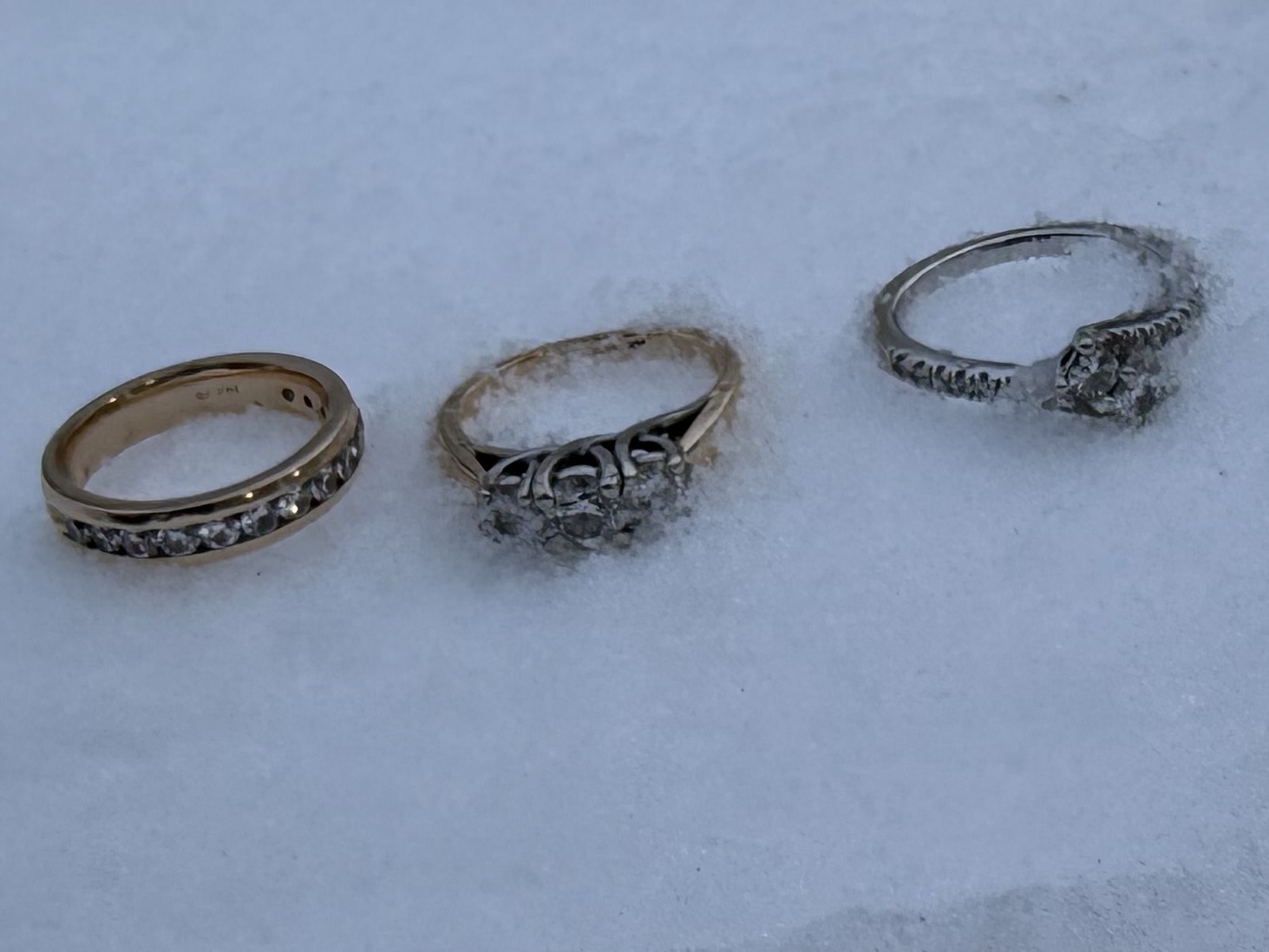 Three Gold Rings, Engagement, Wedding, Lost In The Kennebunk, Maine ...